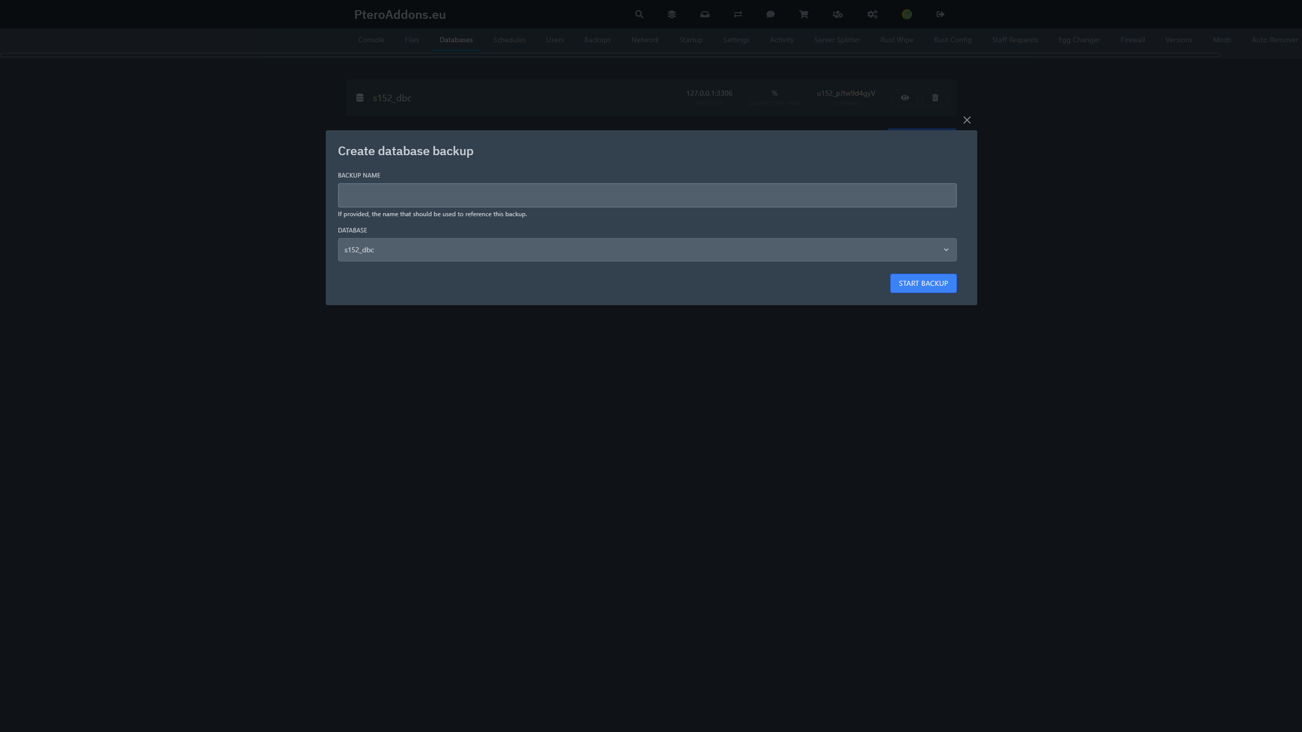 Database Backups [v1.x]