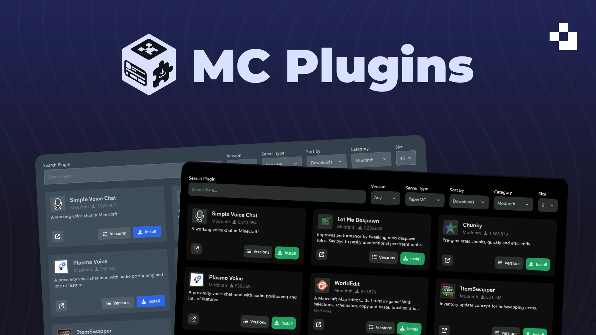 MC Plugins Installer for Blueprint