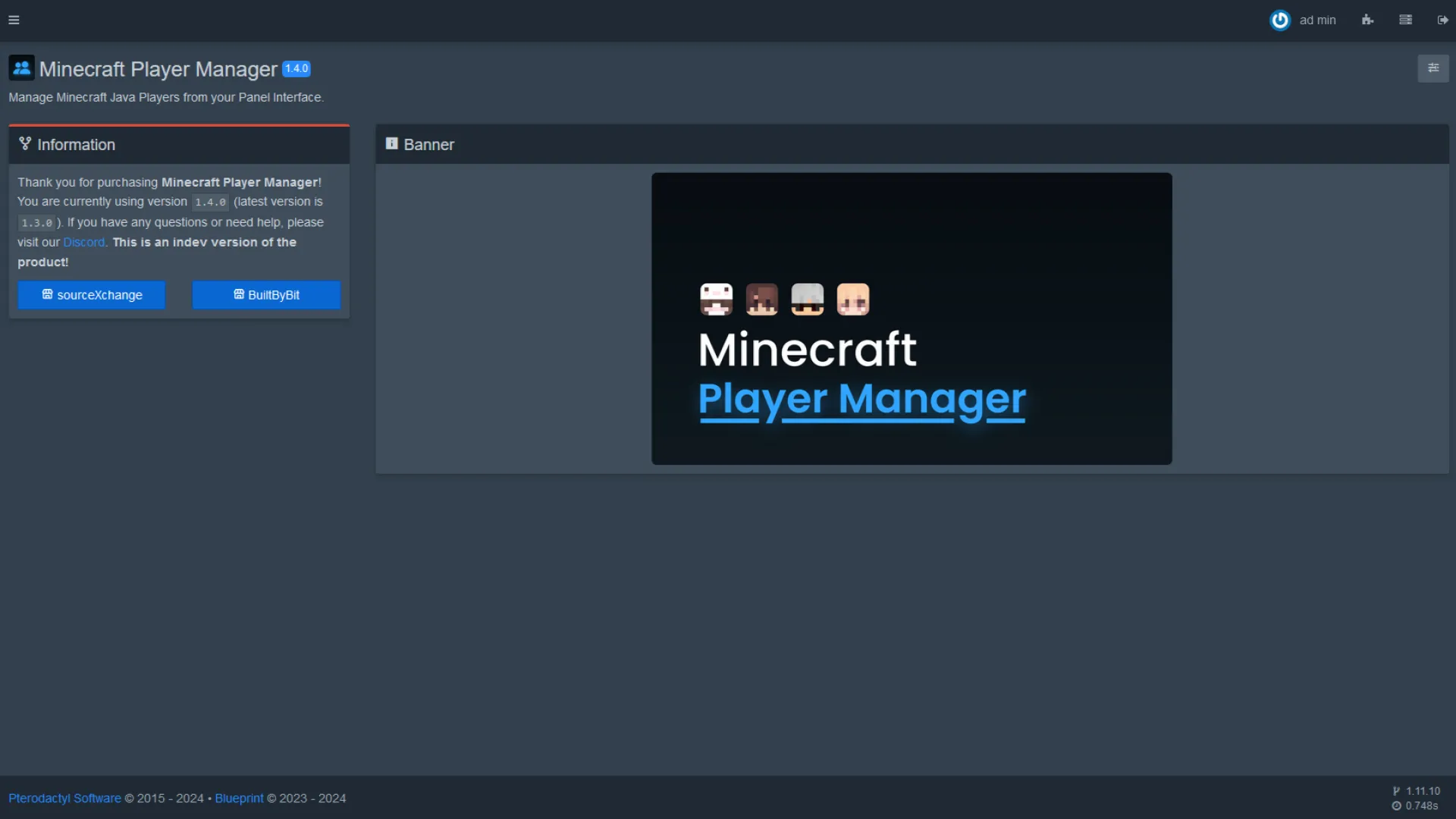 Minecraft Player Manager
