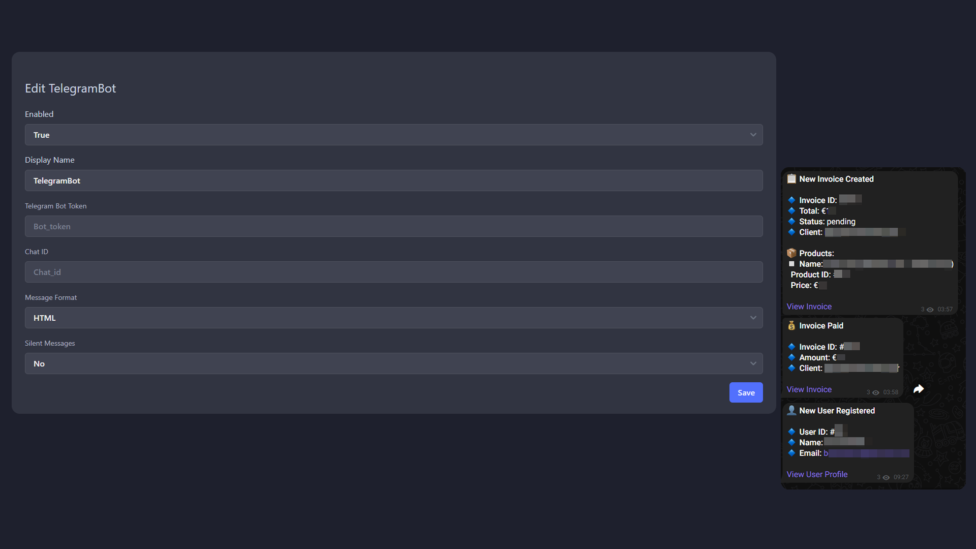 Telegram Bot Notifications