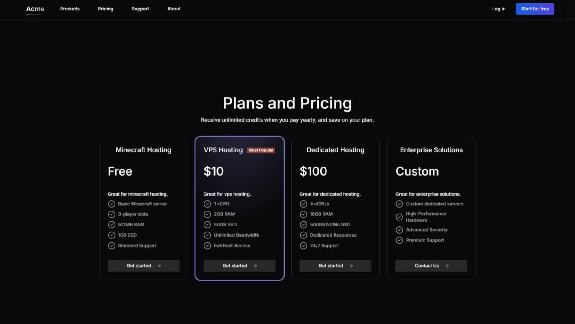 Zynox - Modern Hosting Template