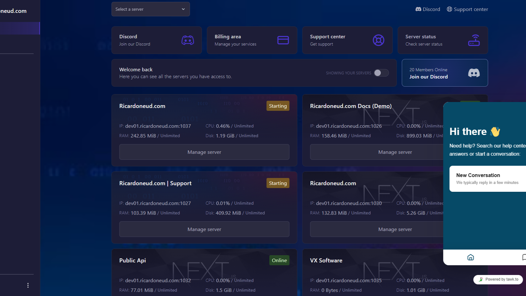 Pterodactyl Livechat