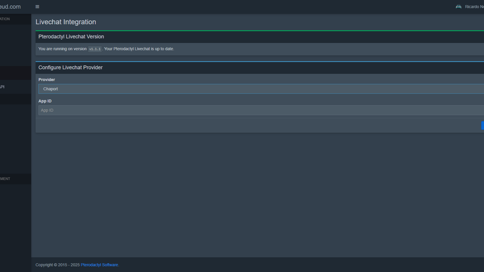 Pterodactyl Livechat