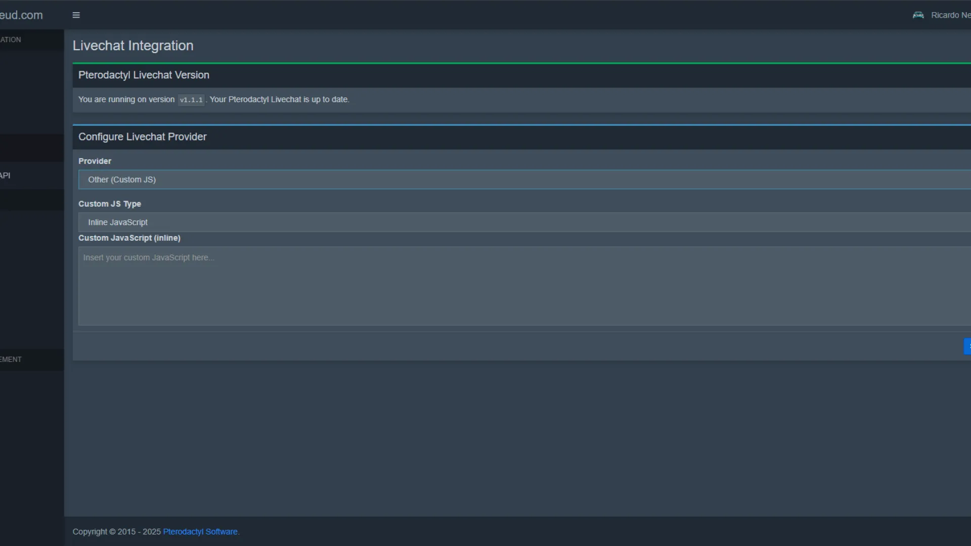 Pterodactyl Livechat