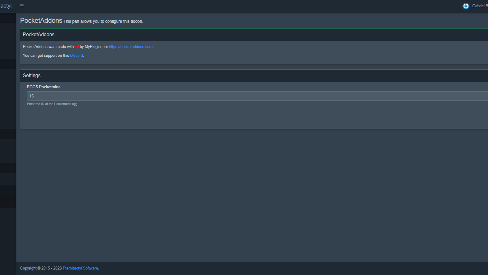 PocketMine plugins for Pterodactyl