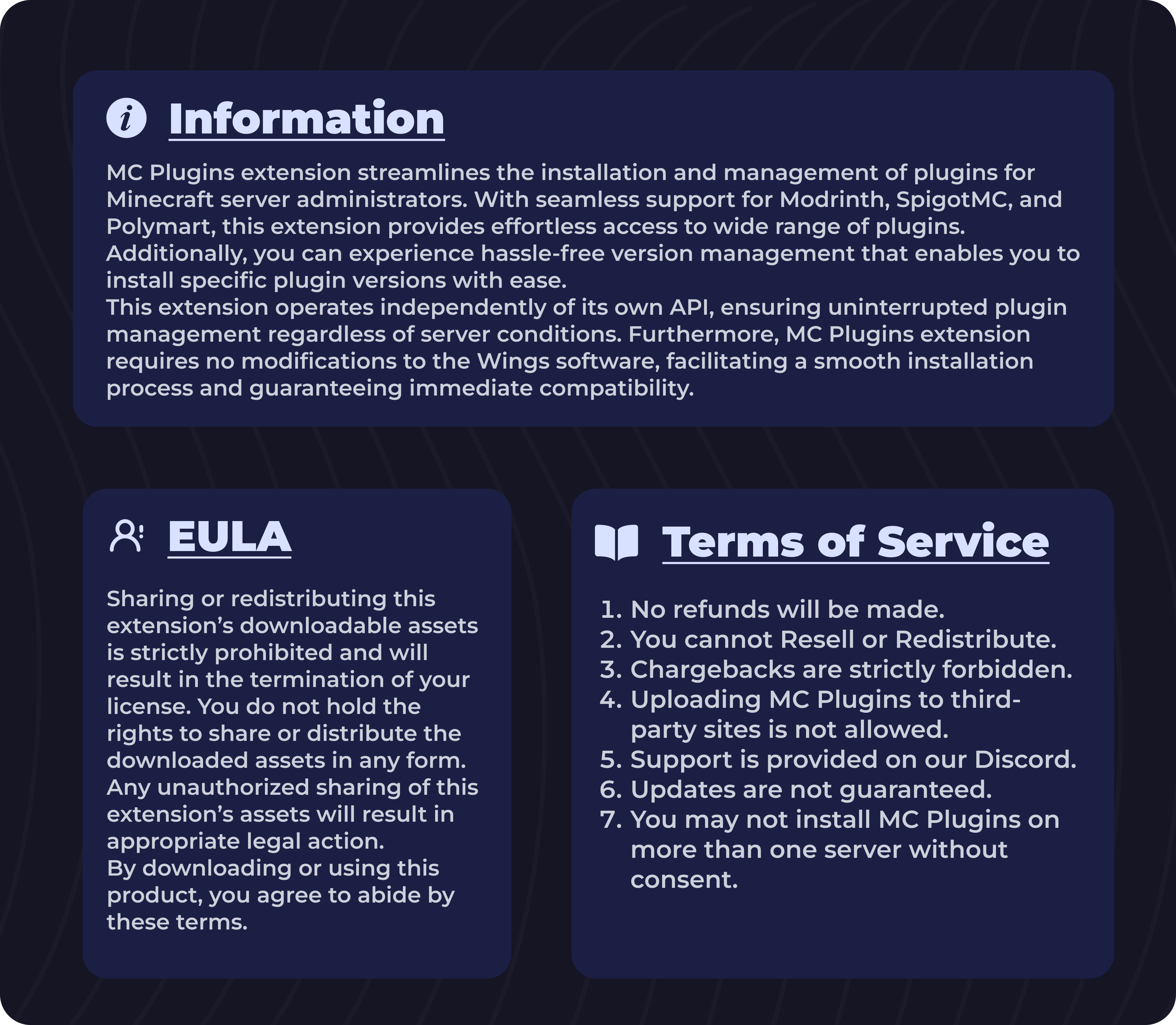 MC Plugins Installer for Pterodactyl